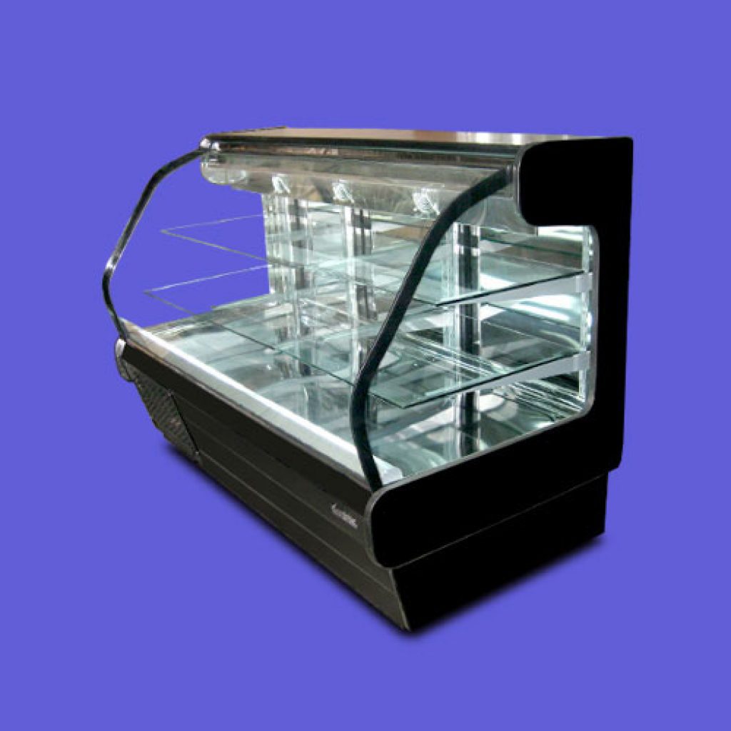 Refrigerador para pastelería vidrio doble curvo – Polo Norte