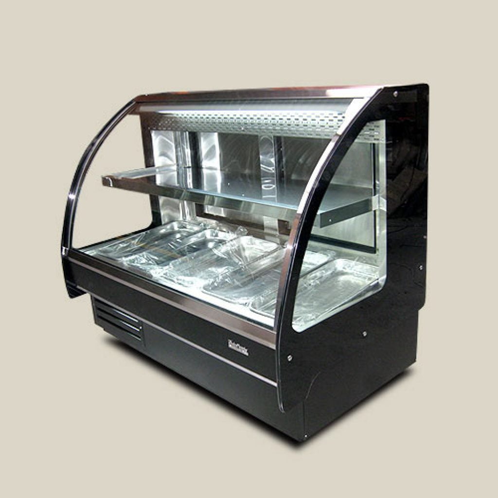 Refrigerador horizontal curvo plano con casillero y división | Polo ...